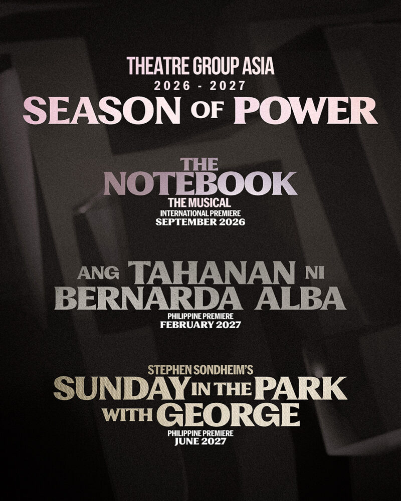 Theatre Group Asia Announces Marks 2026-2027 Production Lineup with ...